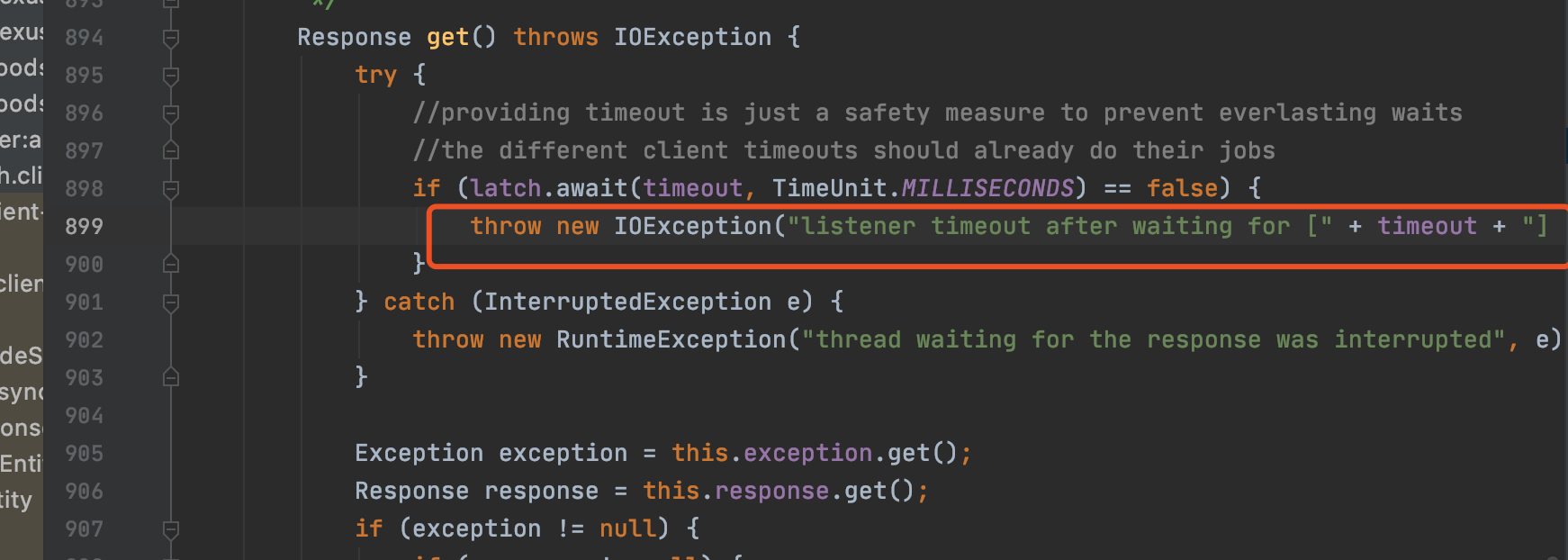 使用RestHighLevelClient请求Es抛错listener timeout after waiting for [30000 ...