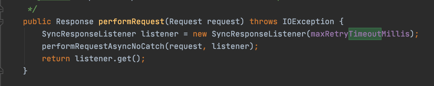 使用RestHighLevelClient请求Es抛错listener timeout after waiting for [30000] ms-CSDN博客