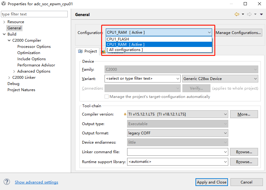 DSP一个程序如何实现RAM和Flash两种下载方式，CCS9-CSDN博客
