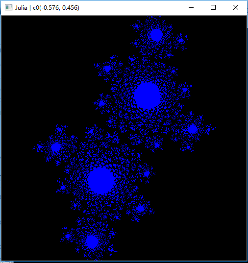 C++与openCV绘制Julia集合_茱莉亚集求解 c语言算法-CSDN博客