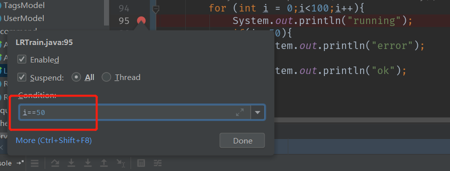 Intellij Idea 各种特殊断点调试方法汇总shift左键断点 Csdn博客 