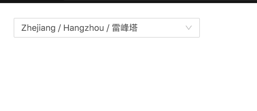 React Ant Design Form Cascader 组件回显问题react Antd Cascader回显 Csdn博客
