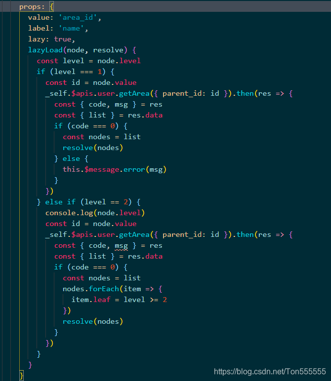 Element Ui Cascader 动态加载 Lazyload 及 回显element Cascader Lazyload Csdn博客