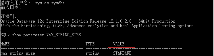 Oracle 12c varchar2 32767 varchar2 32767 zsy02111 CSDN 