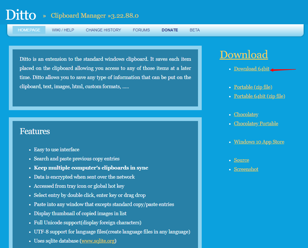 剪贴板增强工具（Ditto）_ditto支持类型-CSDN博客
