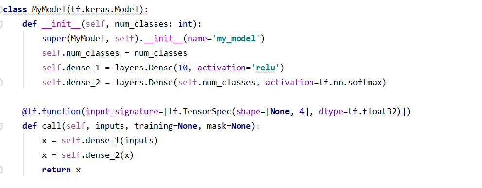 解决tf2.0中model.save()保存pb模型时cannot be saved because the input shapes have not been set.的报错_tf ...