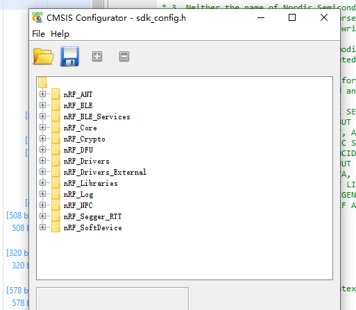 Segger SES软件配置CMSIS Configuration wizard的操作步骤(Nordic)_segger ide $(projectdir) ses-CSDN博客