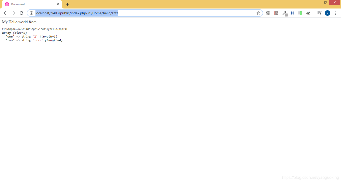 Codeigniter 4基础教程(1) Wampcodeigniter 4以及helloworldcodeigniter4项目启动 Csdn博客