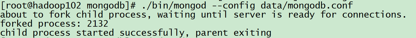 mongodb启动异常：about to fork child process, waiting until server is ready for connection-CSDN博客