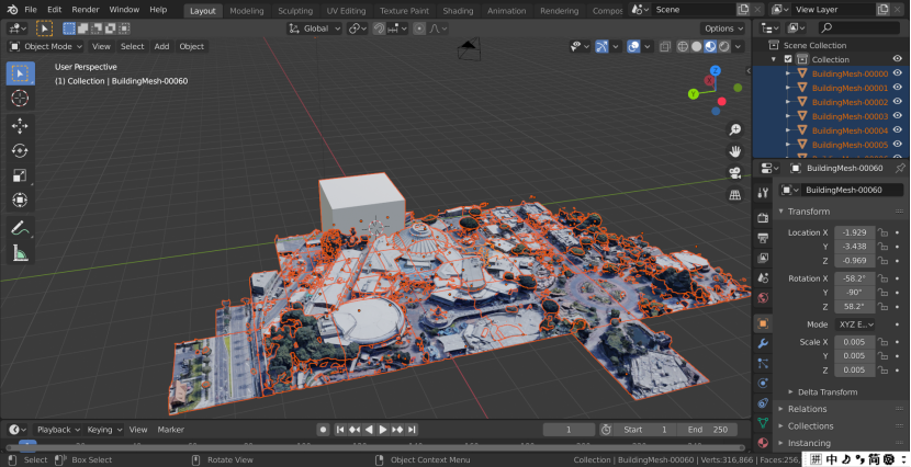 Blender软件使用Maps Models Importer插件导入Google地图3d模型（非常简单）_mapsmodel-CSDN博客