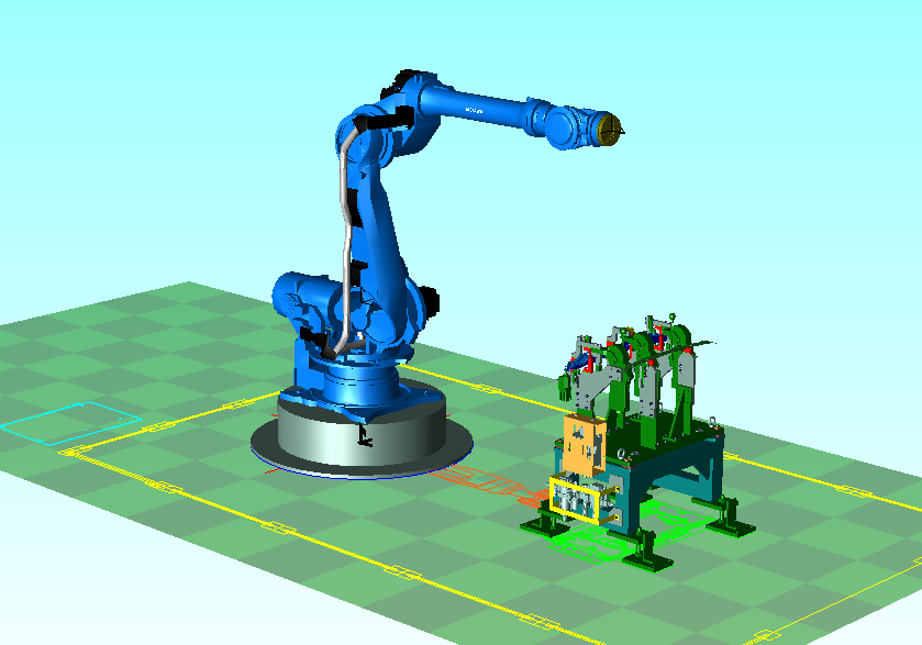 MotoSim EG-VRC软件：机器人系统创建与模型布局操作_motosim-eg 抓取数模坐标-CSDN博客