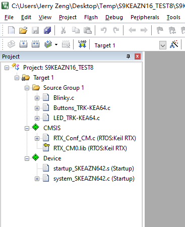 使用Keil MDK for ARM来开发KEA并配有LED闪烁的例程_keil5 kea-CSDN博客