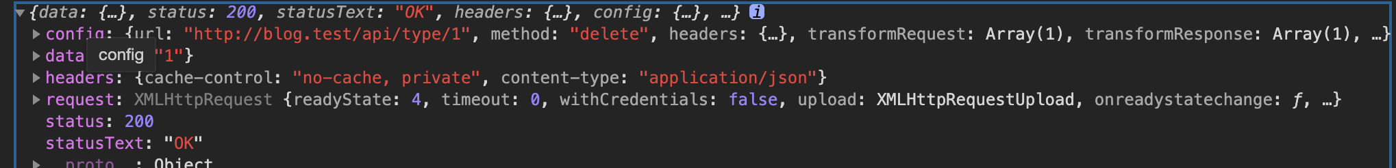 vue请求delete接口的时候报The DELETE method is not supported for this route. Supported methods: GET, HEAD ...