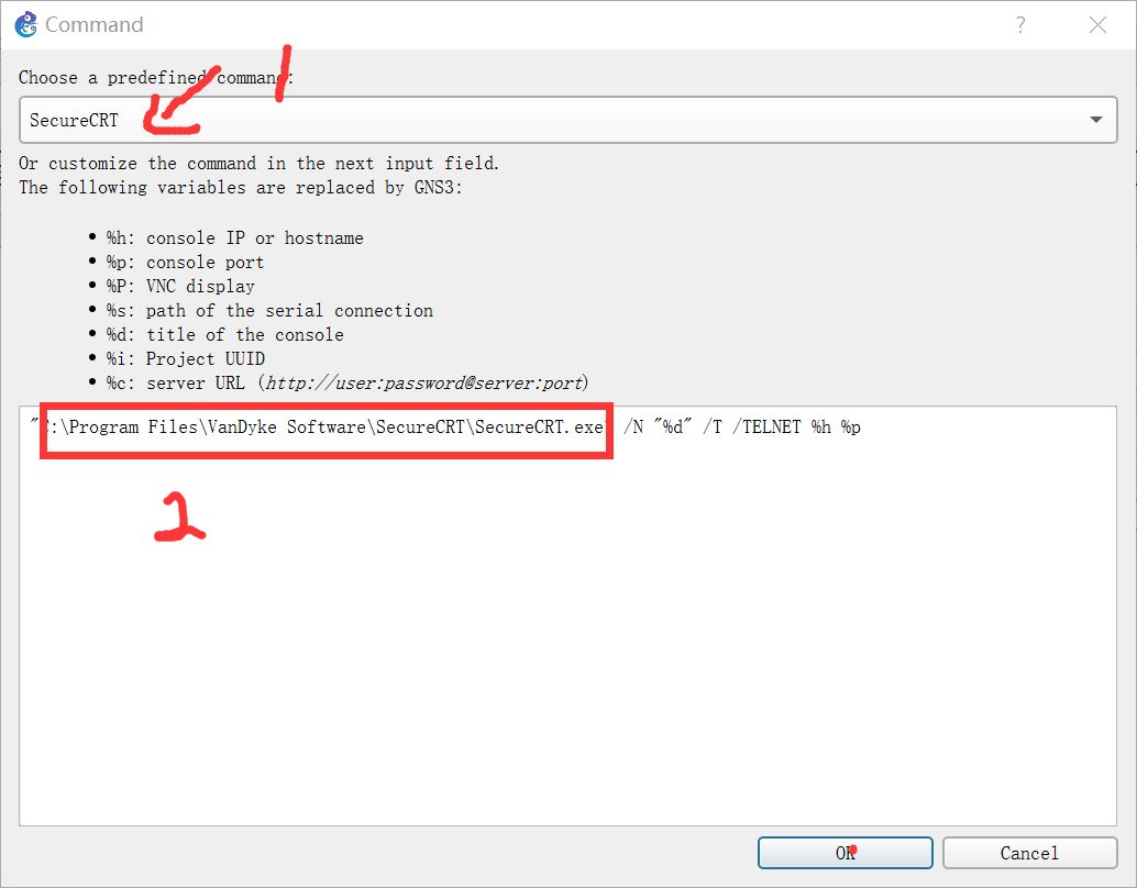 思科入门小白——安装本地GNS3模拟器并关联secureCRT使用_gns3 路由器灰的-CSDN博客