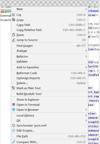IDEA创建maven项目，项目结构无src目录和pom.xml文件?_maven没有pom.xml-CSDN博客