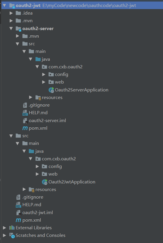 Springboot2.0 oauth2 jwt 认证服务器和资源服务器（代码可用）_spring-boot-starter-oauth2-resource-server-CSDN博客