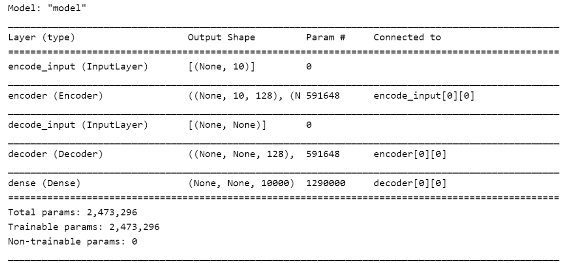 tensorflow2.0(Keras)实现seq2seq+Attention模型的对话系统--实战篇（序列生成）_tensorflow2.0(keras)实现seq2seq ...