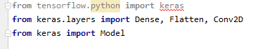 cannot find reference ‘keras’ in ‘__init__.py‘_cannot find reference keras in-CSDN博客