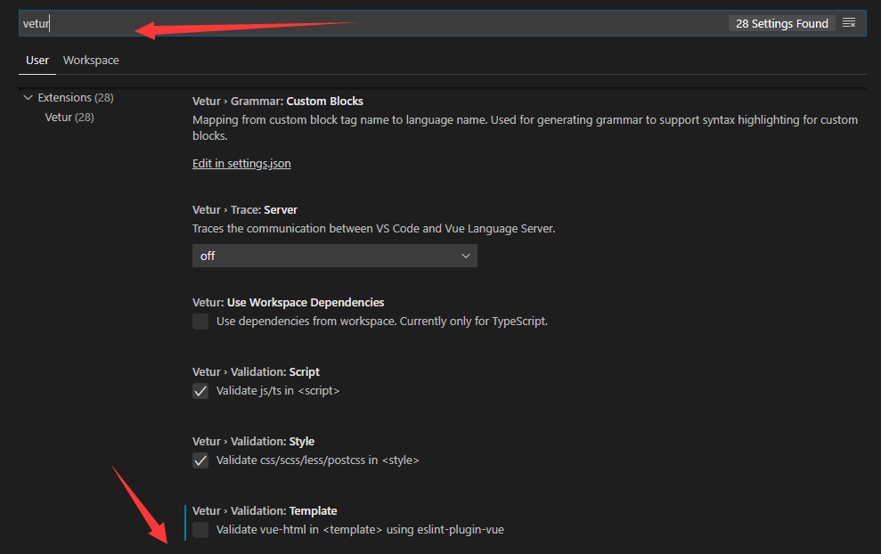 vscode vetur 报错cannot find name...解决方法_cannot find name 'defineprops'.vetur(2304)-CSDN博客