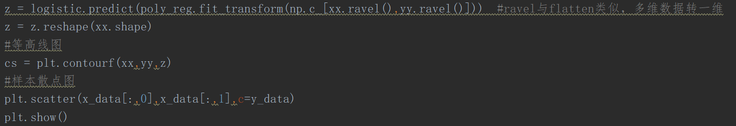 Sklearn-linear logistic regression and nonlinear logistic regression - Programmer Sought