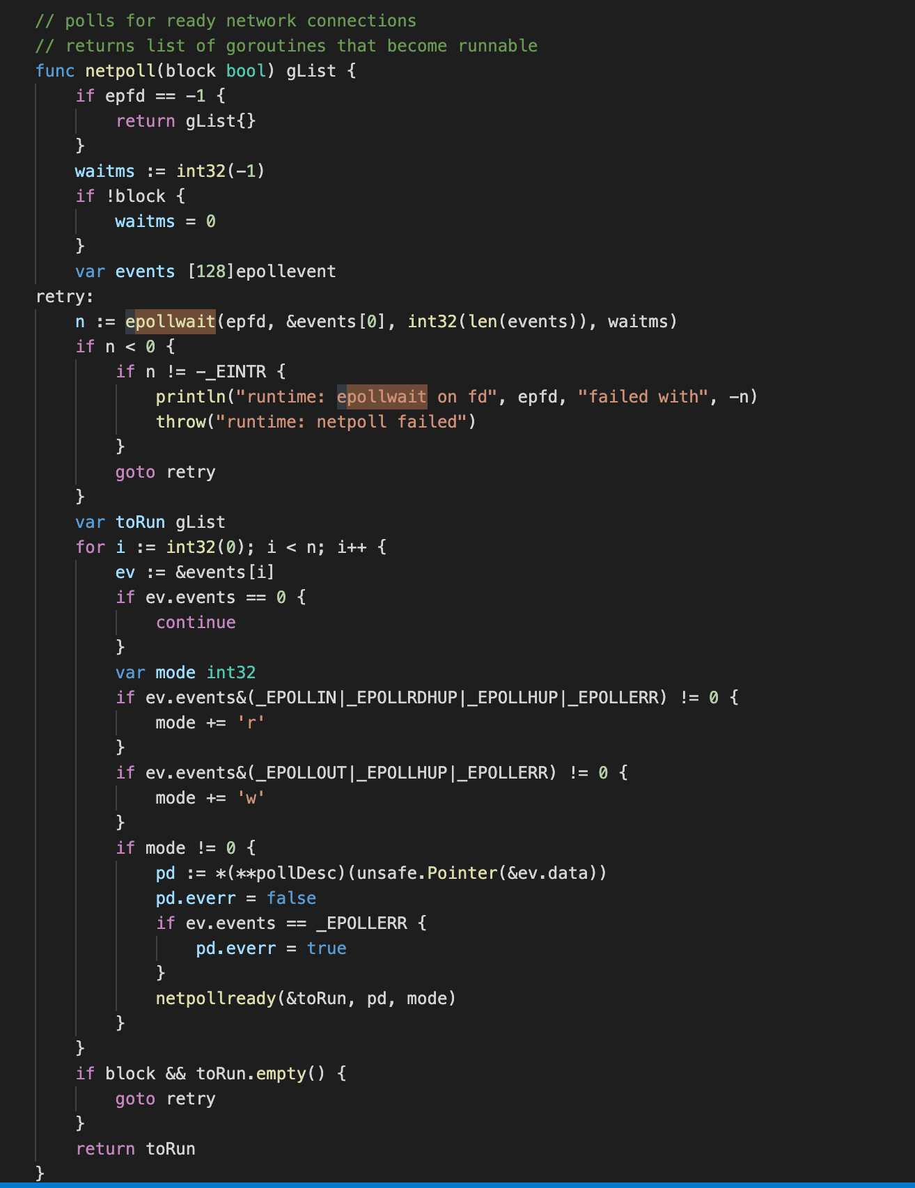 浅谈 go netpoll_go网络库有使用epoll吗-CSDN博客