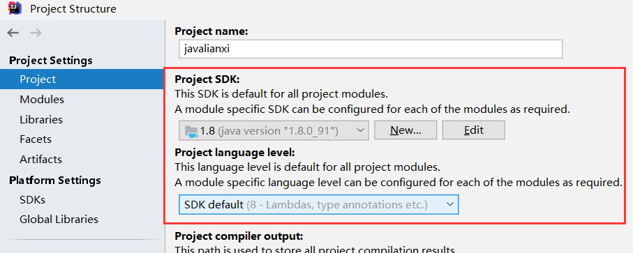 IDEA-Error: java: -source 1.5 does not support the diamond operator (please use -source 7 or ...