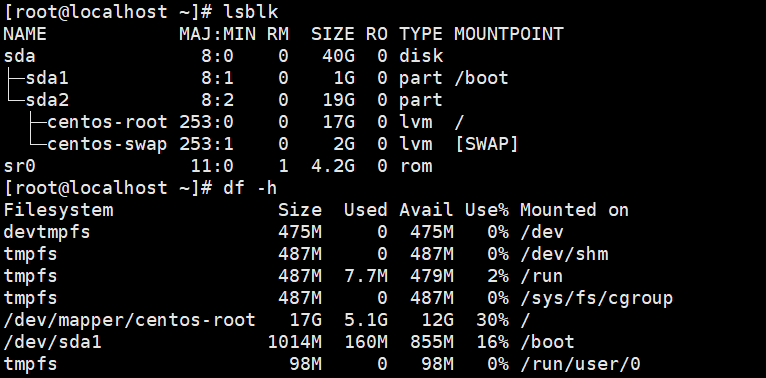 Linux根目录挂载点(/dev/mapper/centos-root)扩容_根挂载点-CSDN博客