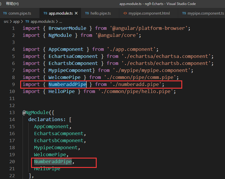 Angular9入门（4）自定义管道angular自定义的管道在模板中不认识 Csdn博客 