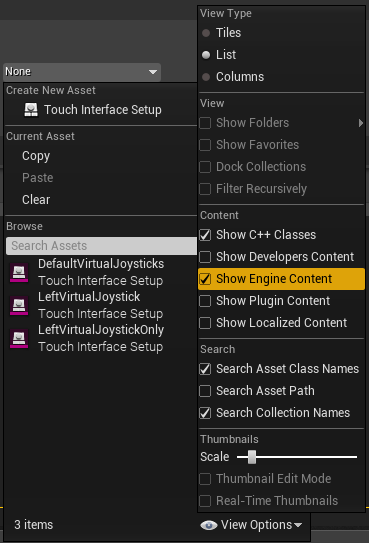 【UE4】Virtual Joystick 用蓝图解决两个手指触屏冲突问题_ue4 pc测试双指操作-CSDN博客