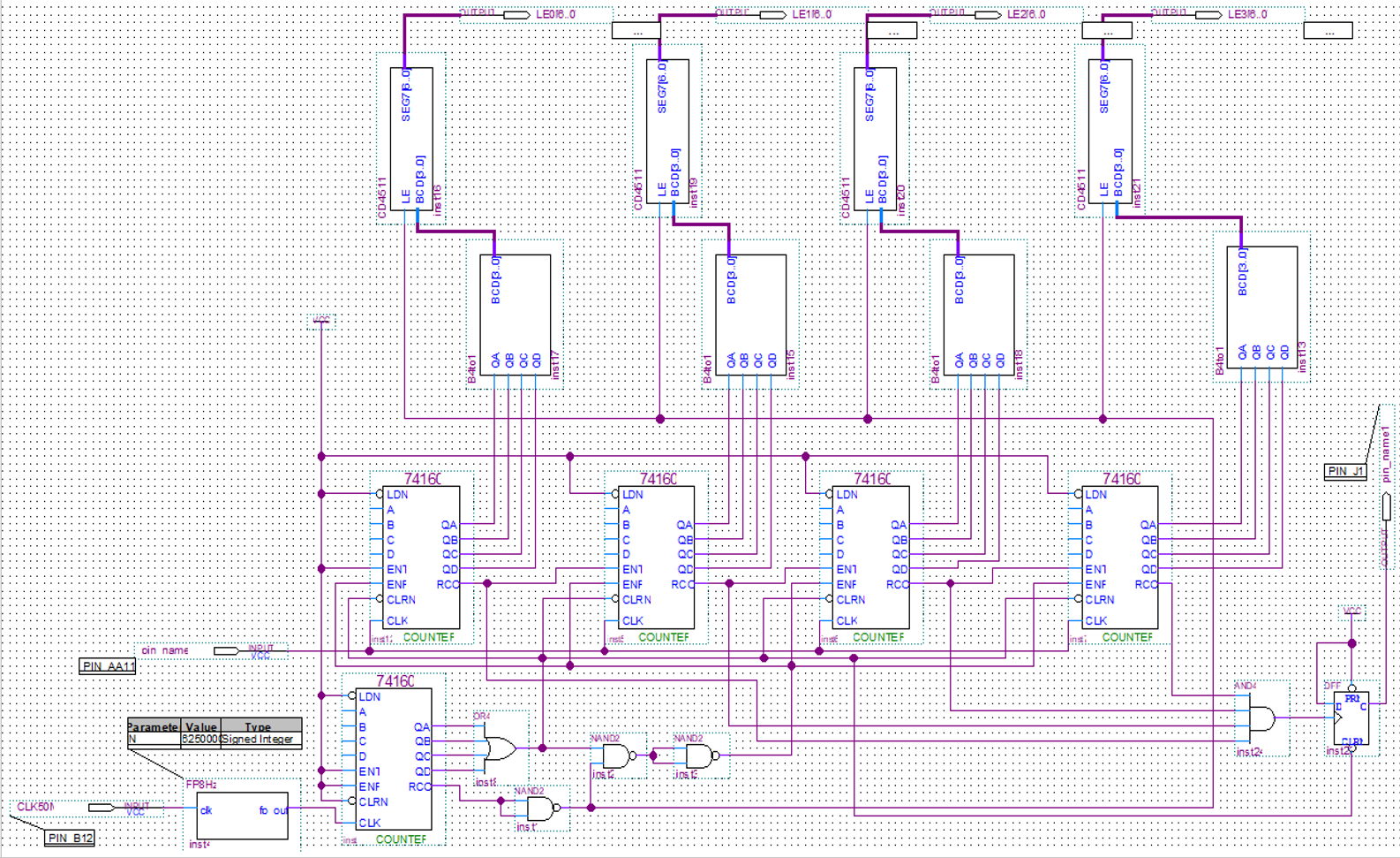 基于FPGA的简易频率计（Verilog HDL）_fpga测量200mv/100m正弦波_啦啦赛的博客-CSDN博客