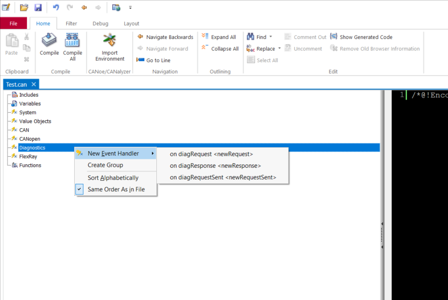 CAPL General Event Procedures (1) - Programmer Sought