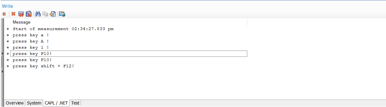 CAPL General Event Procedures (1) - Programmer Sought