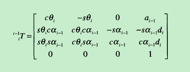 DH参数结果推导坐标转换矩阵_dh矩阵-CSDN博客