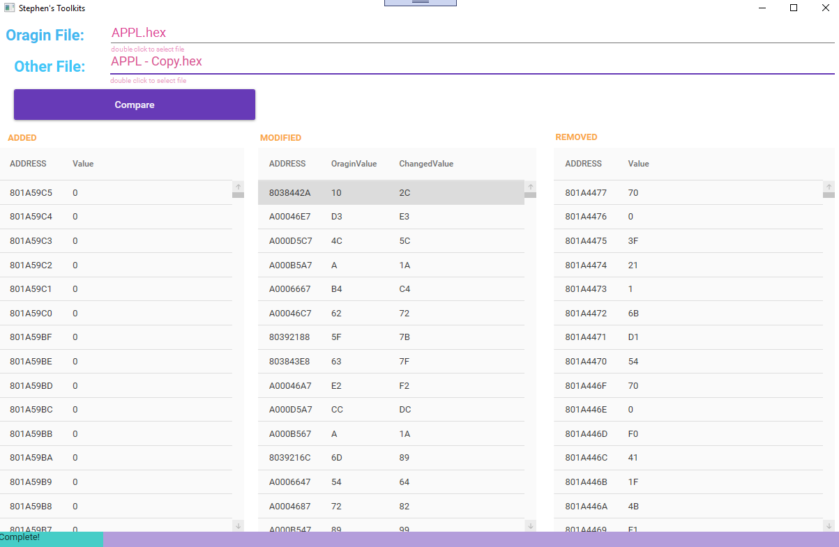 Hex diff compare 比较工具_hex文件比较器-CSDN博客
