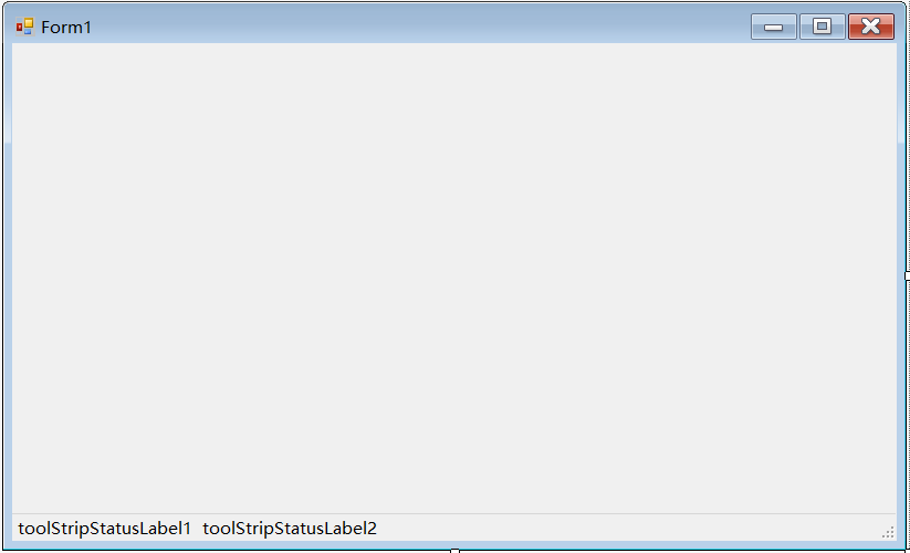 C# Winform中StatusStrip（状态栏）中各控件实现间隔布局_winform按钮左对齐但是有间隔-CSDN博客
