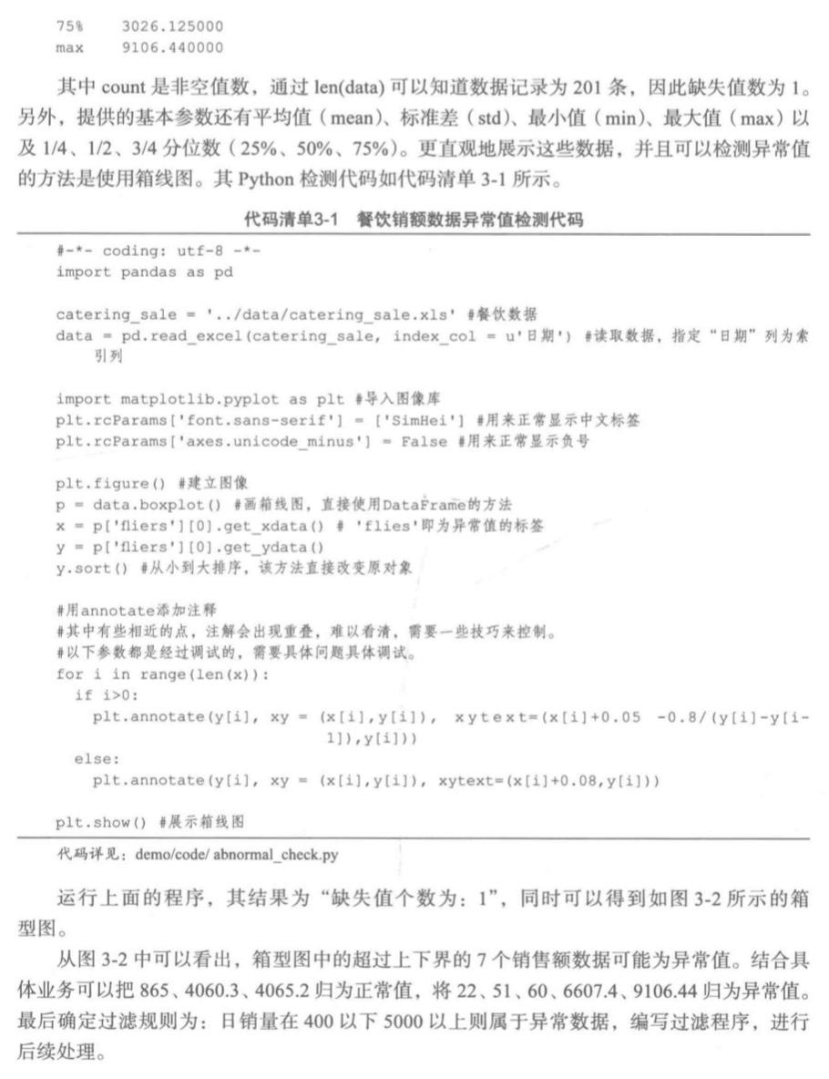Python数据分析与挖掘实战 第3章 数据探索数据的挖掘与分析第3章 Csdn博客