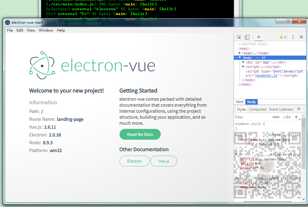 Electron中与Vue集成流程_electronic 能不能集成vue调试工具-CSDN博客