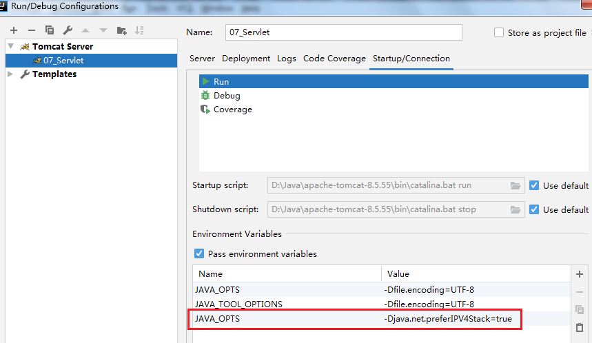 如何在IDEA修改tomcat里的 ipv6 转换为 ipv4？_idea ipv6-CSDN博客