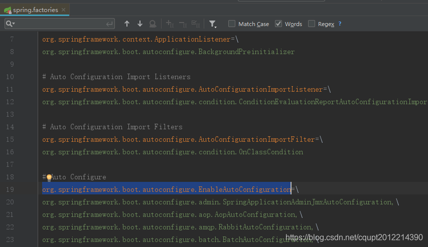 Springboot自动配置分析 Org Springframework Boot Autoconfigure Enableautoc Csdn博客