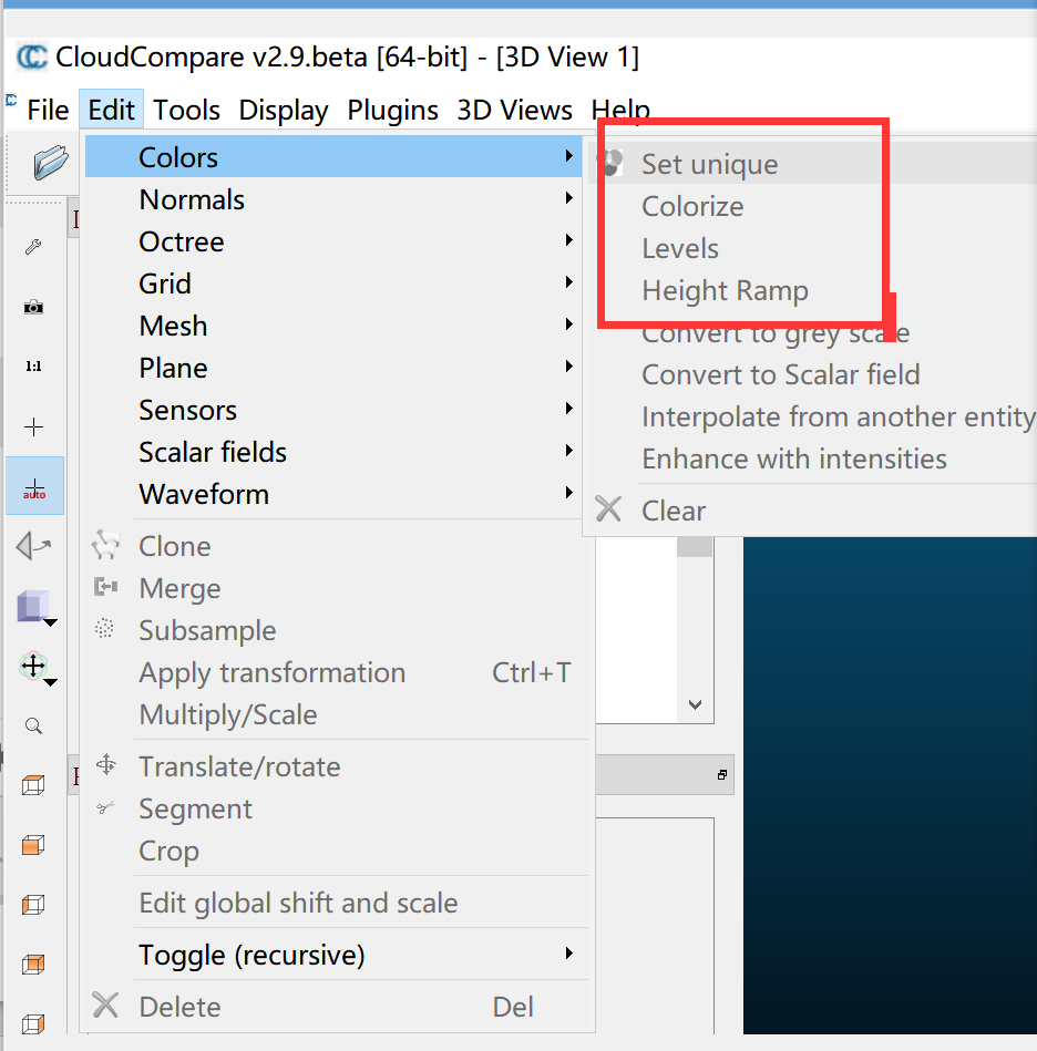 CloudCompare:视频录制详解_cloudcompare怎么录制漫游视频-CSDN博客