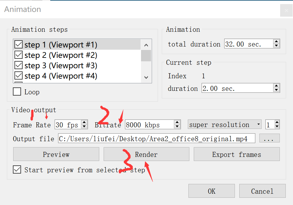 CloudCompare:视频录制详解_cloudcompare怎么录制漫游视频-CSDN博客