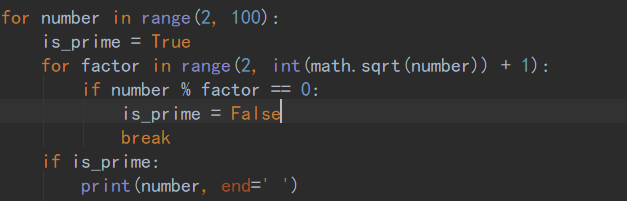 Python计算0-100之间的素数_求0到100所有素数python-CSDN博客