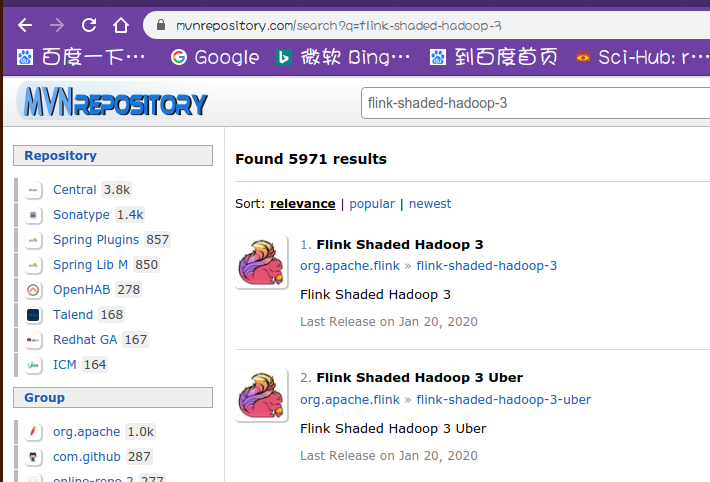 flink更新flink-shaded-hadoop-3-uber-CSDN博客