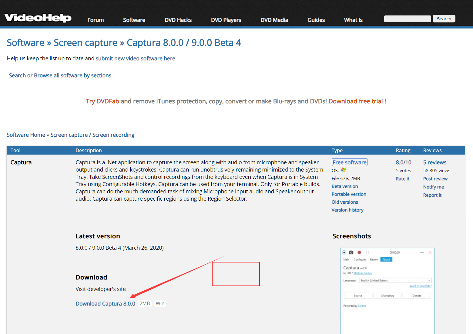 capture录屏软件、免费开源录屏软件（附安装后的文件夹）_capture录屏软件官网-CSDN博客