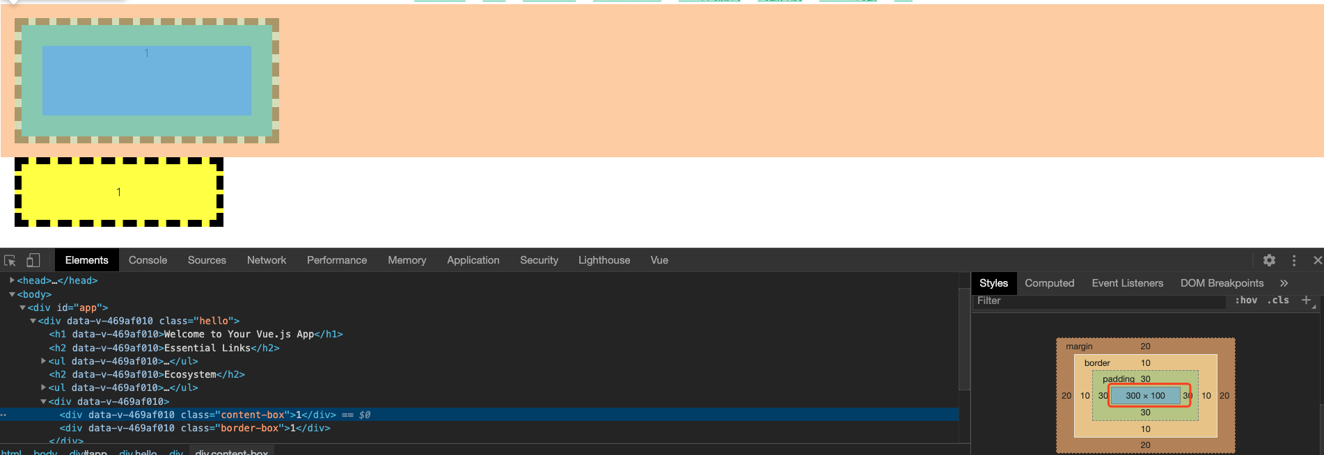 content-box和border-box区别以及应用场景_border box和contain box-CSDN博客