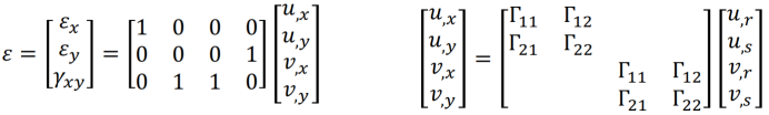 简单有限元分析python实现——二维1单元4节点刚度矩阵求解然后得到4个节点的位移和力矩阵位置根据四个点获得位置 Csdn博客