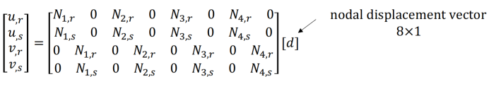简单有限元分析python实现——二维1单元4节点刚度矩阵求解然后得到4个节点的位移和力矩阵位置根据四个点获得位置 Csdn博客