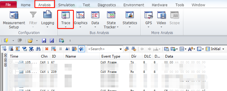 CANoe软件使用（二）——数据加载分析_blf文件怎么打开-CSDN博客