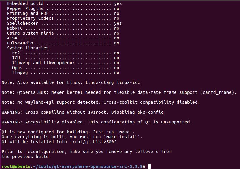 Qt5之海思交叉编译笔记qt Everywhere Opensource Src 599tarxz Csdn博客 