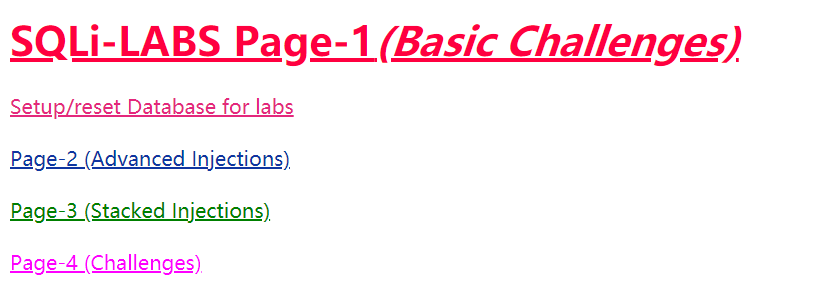 在phpstudy环境下搭建sqli-labs靶场（搭建SQL注入平台）_phpstudy搭建sqli-labs-CSDN博客